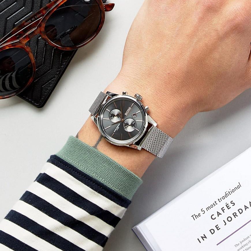 שעון לגבר HUGO BOSS - 1513440 - Royal Diamond